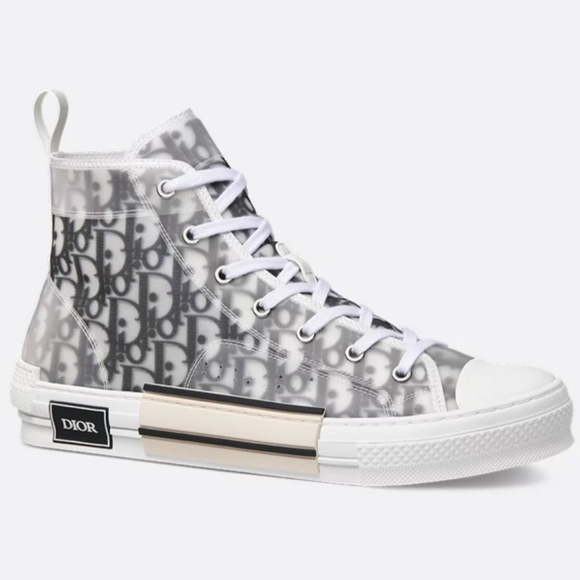 Dior | Shoes | Size 9 New Mens Dior B23 Hightop Sneaker White And Black ...